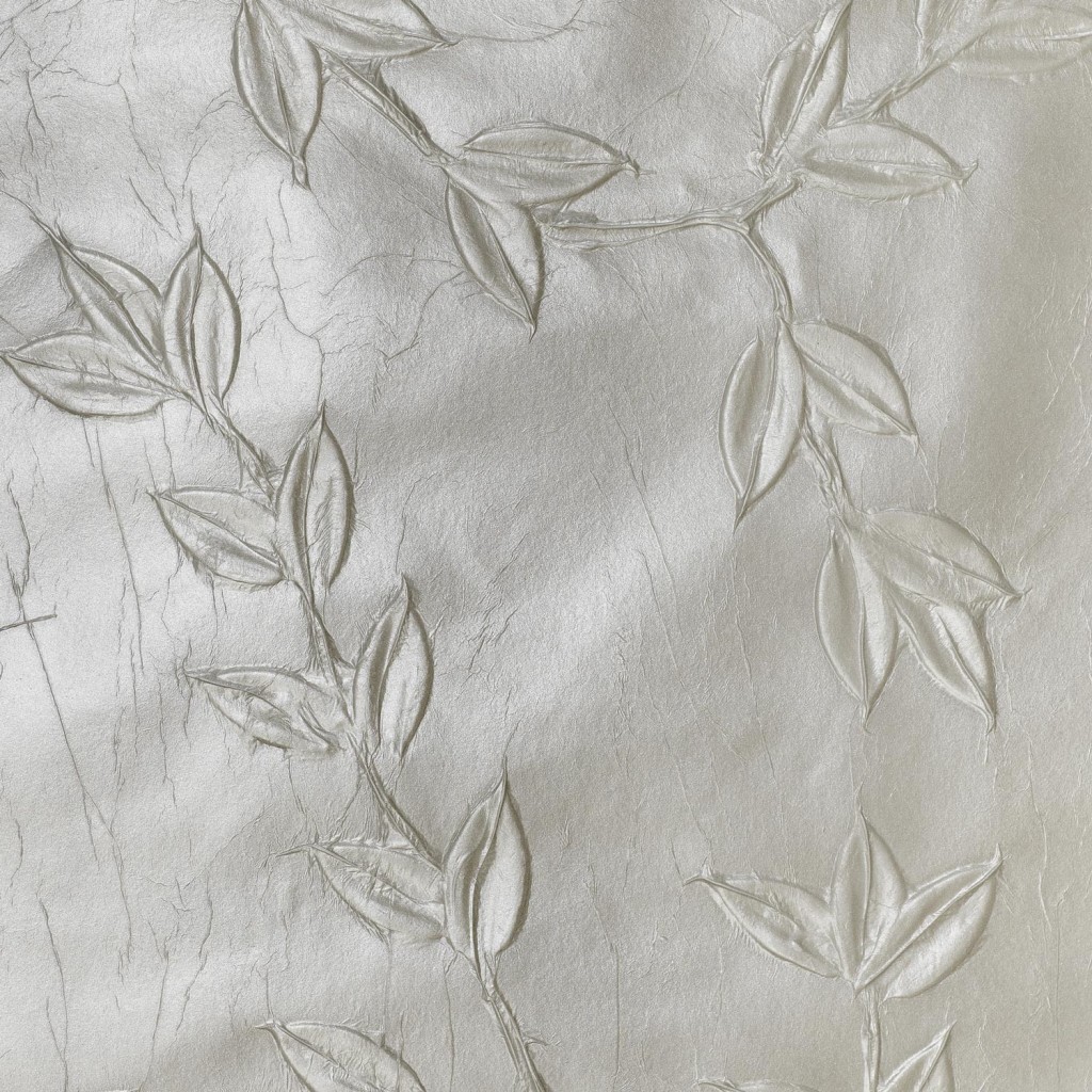 Off The Vine White Pearl - Textures in Wallcovering