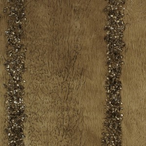 Stripe Shells Golden Gold - Textures in Wallcovering