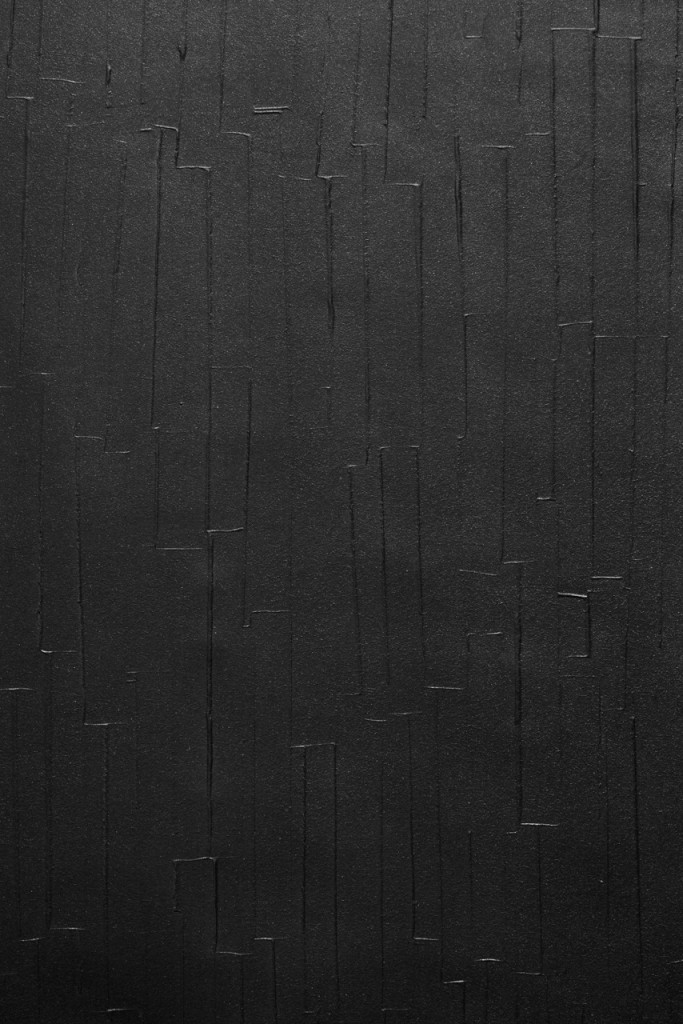 Arctic Stripe Black Haze - Textures in Wallcovering